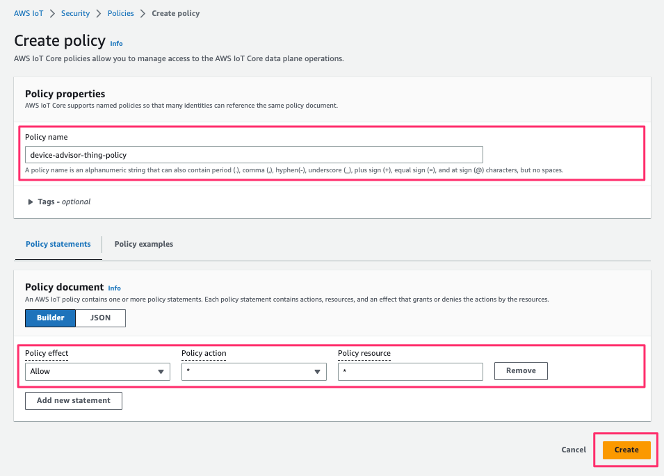 Aws Iot Core Device Advisor で Mqtt Connect のテストケースを実施する Developersio