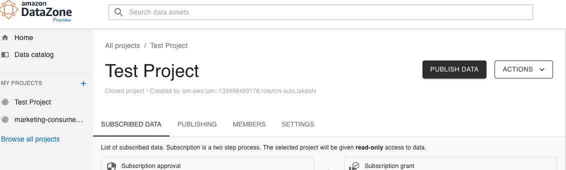 Amazon DataZoneにRedshiftクラスターのテーブルを読み込んでみた | DevelopersIO