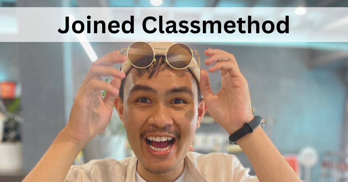 クラスメソッドタイランドにジョインしました。ベンです。 | DevelopersIO