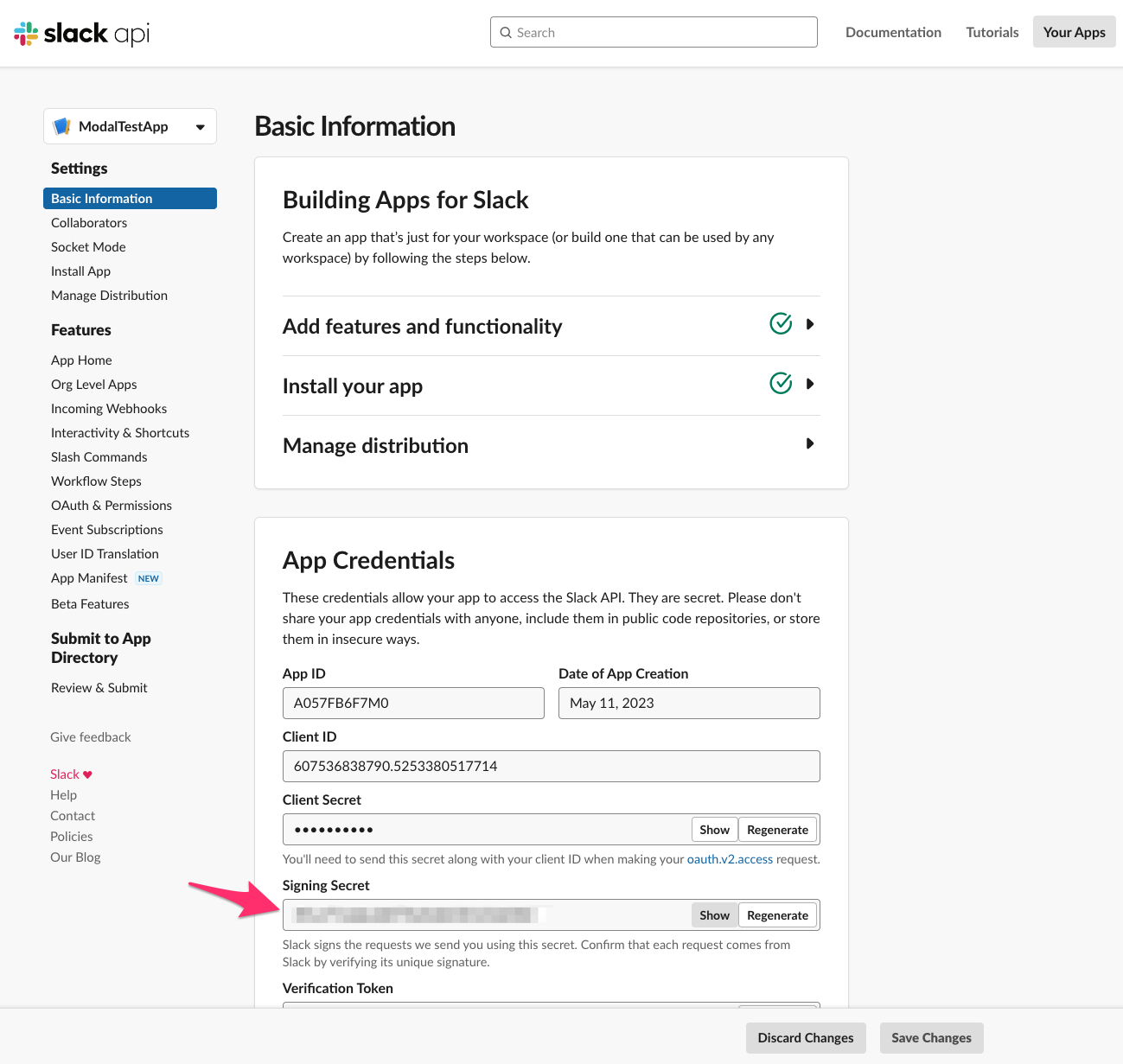 スラッシュコマンドでモーダルを開く Slack App を Glitch で実装するチュートリアルをやってみた | DevelopersIO