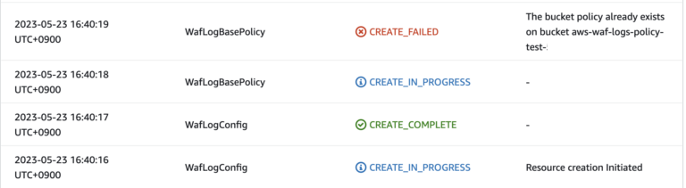CloudFormationでS3バケットに複数のバケットポリシーを割り当てようとした際の挙動 | DevelopersIO