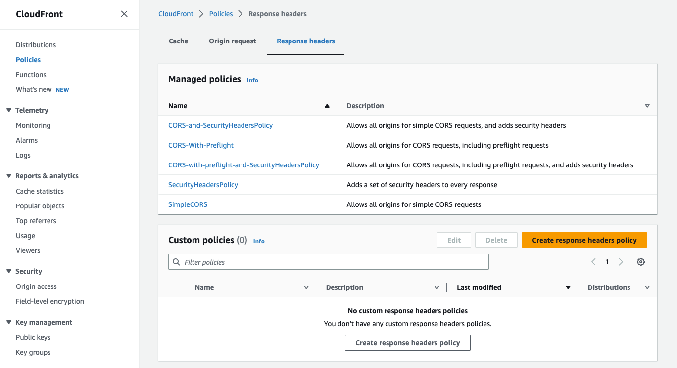 Update Amazon Cloudfrontでcors Access Control Headersにワイルドカードを使ったポート指定ができるようになっていました