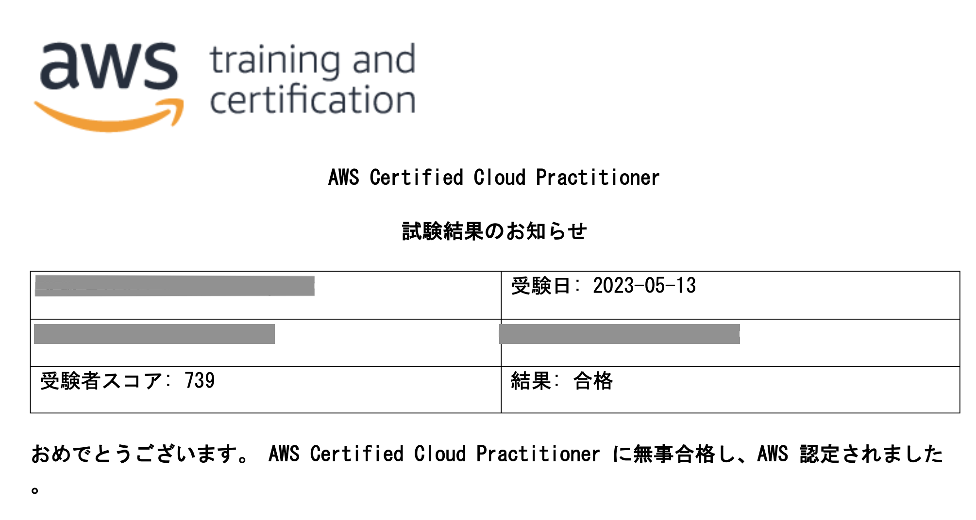新卒入社から1ヶ月でAWS Certified Cloud Practitionerに合格できたので、やったことをまとめてみた | DevelopersIO