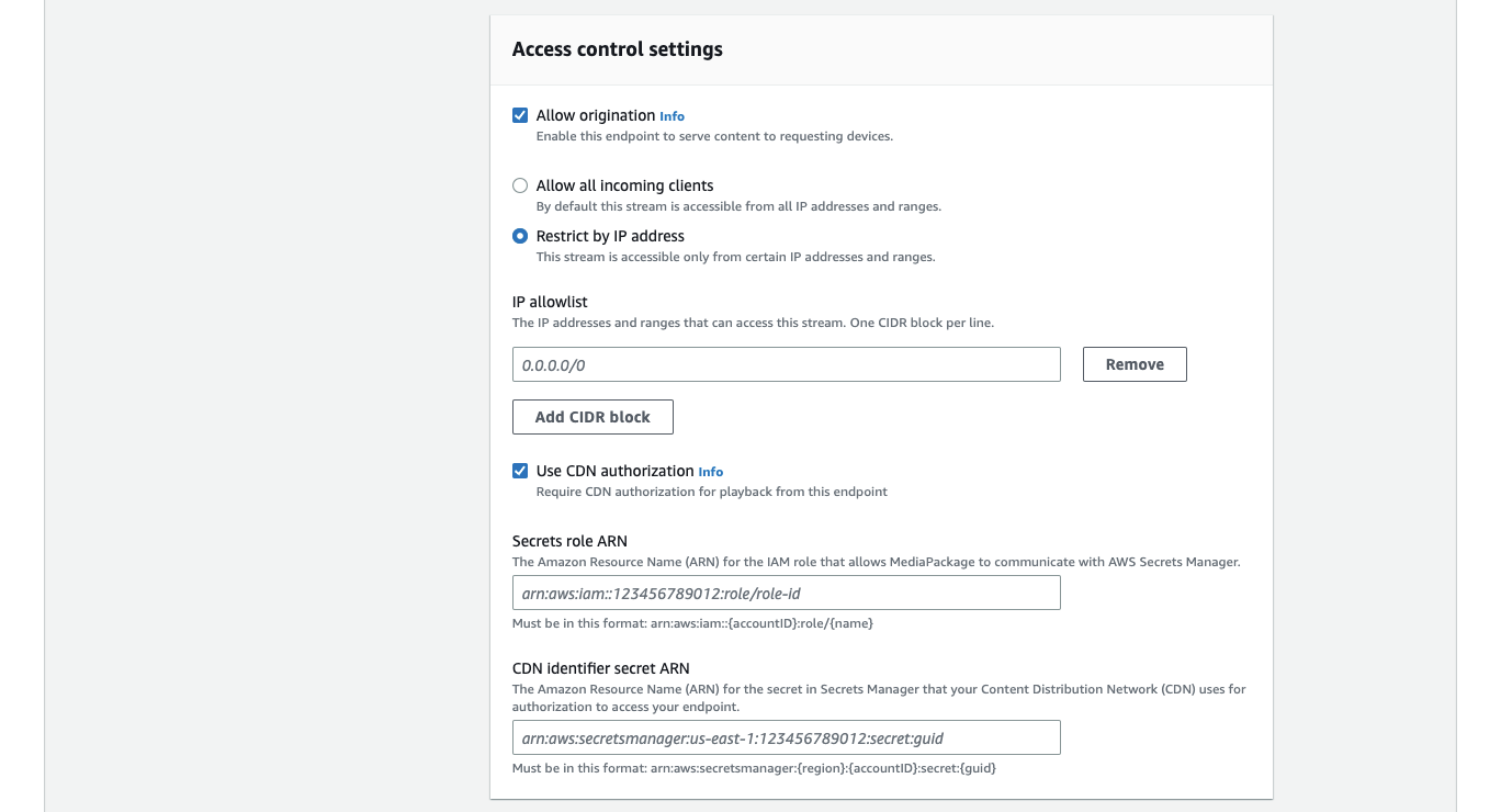 AWS Elemental MediaPackage v2のふたつのPolicyについて確認してみた | DevelopersIO
