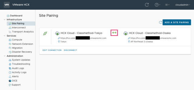 HCX による SDDC 間のL2延伸および仮想マシンの移行を試してみた | DevelopersIO