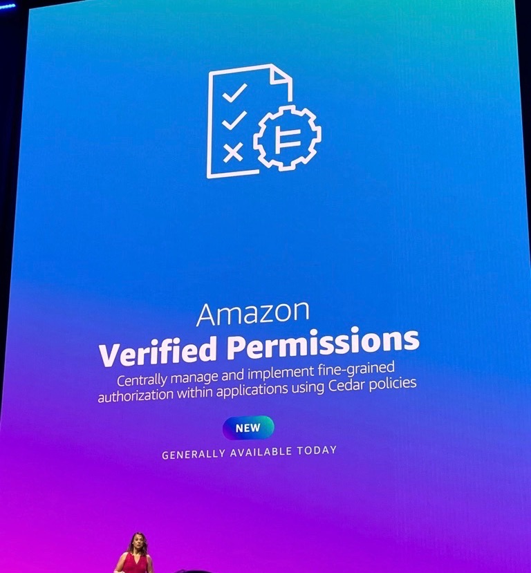 [速報]Amazon Verified PermissionsがGAしました #AWSreInforce | DevelopersIO