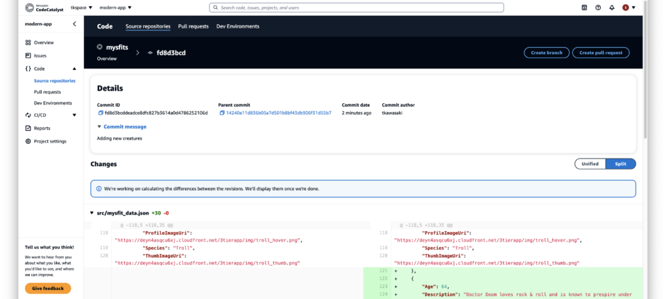 [ワークショップ] Amazon CodeCatalyst で最初のプロジェクトを構築しよう #DOP306 #reinvent | DevelopersIO