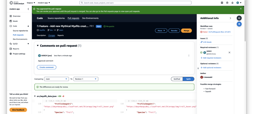[ワークショップ] Amazon CodeCatalyst で最初のプロジェクトを構築しよう #DOP306 #reinvent | DevelopersIO