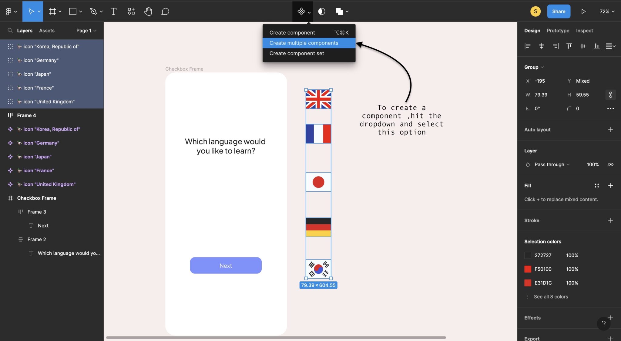 I tried Interactive checkbox in Figma. | DevelopersIO