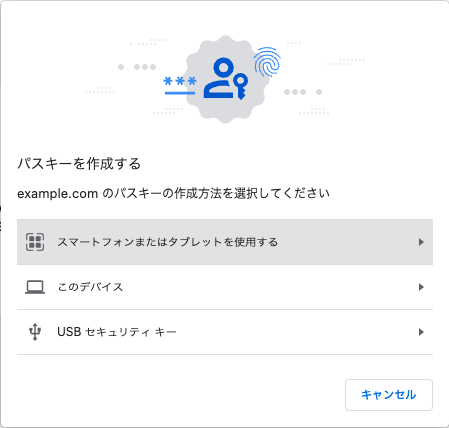WebAuthnのOptionsを色々変更してブラウザの挙動を検証してみた（登録編） | DevelopersIO