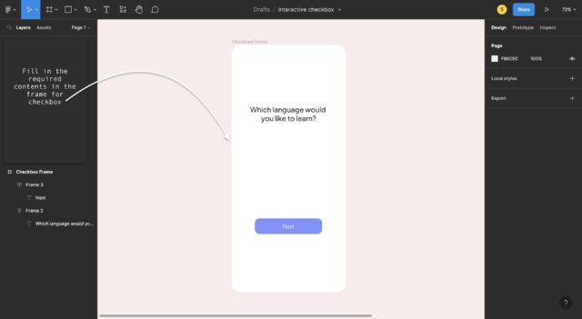 I tried Interactive checkbox in Figma. | DevelopersIO