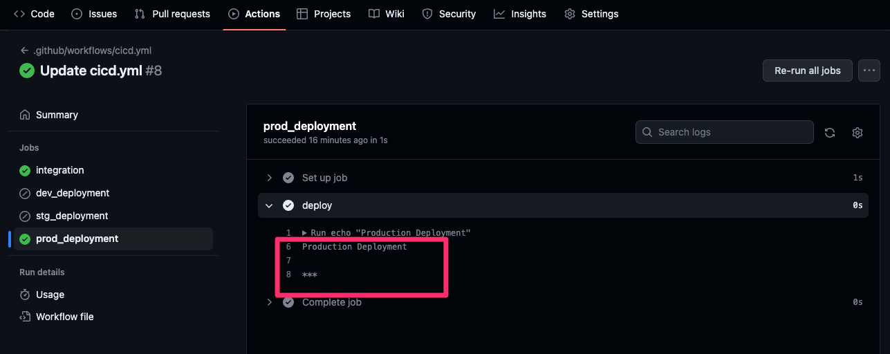 [GitHub Actions] ブランチごとにジョブの実行を制御できる Environments を試してみた | DevelopersIO