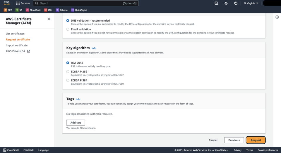 I Registered a domain through Route 53 and routed traffic from it to Cloudfront distribution ...