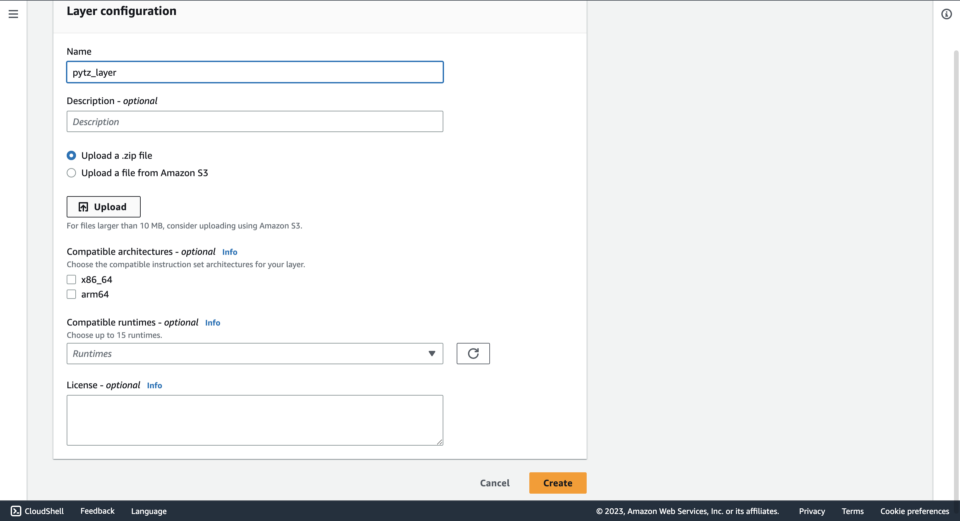 I tried adding Layers to Lambda Functions for Python Packages ...