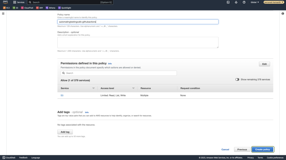 Deploy React App to S3 and Cloudfront by automating the process using Github Actions | DevelopersIO