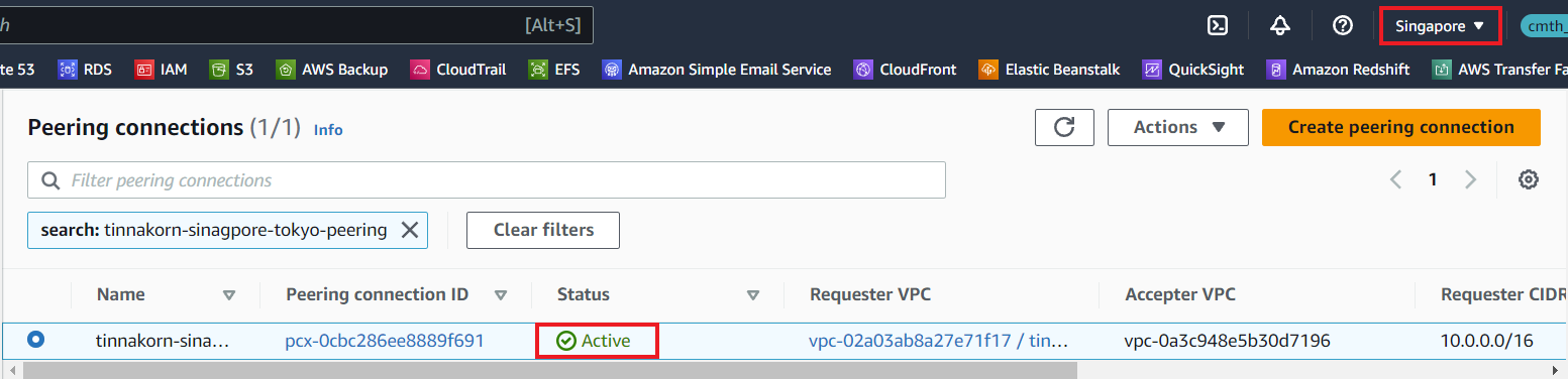 การเชื่อมต่อแบบ VPC Peering | DevelopersIO