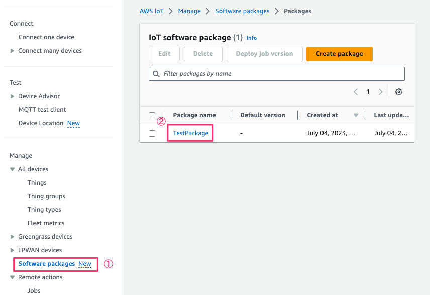 【新機能】AWS IoT Device Management の「ソフトウェアパッケージカタログ」を使ってデバイスアプリケーションのバージョン ...