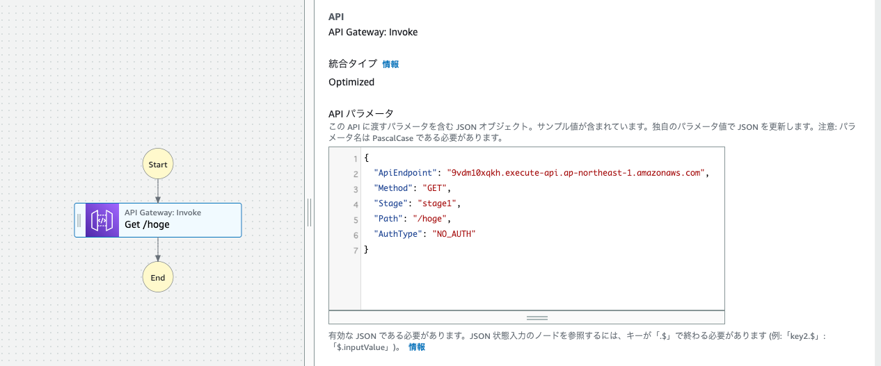 AWS Step Functions から API Gateway に HTTP リクエストを送信してみた | DevelopersIO