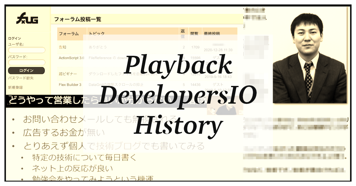 クラスメソッドのブログの歴史を振り返る #1 『DevelopersIO前史』(2004年〜2010年) #クラスメソッド20th | DevelopersIO