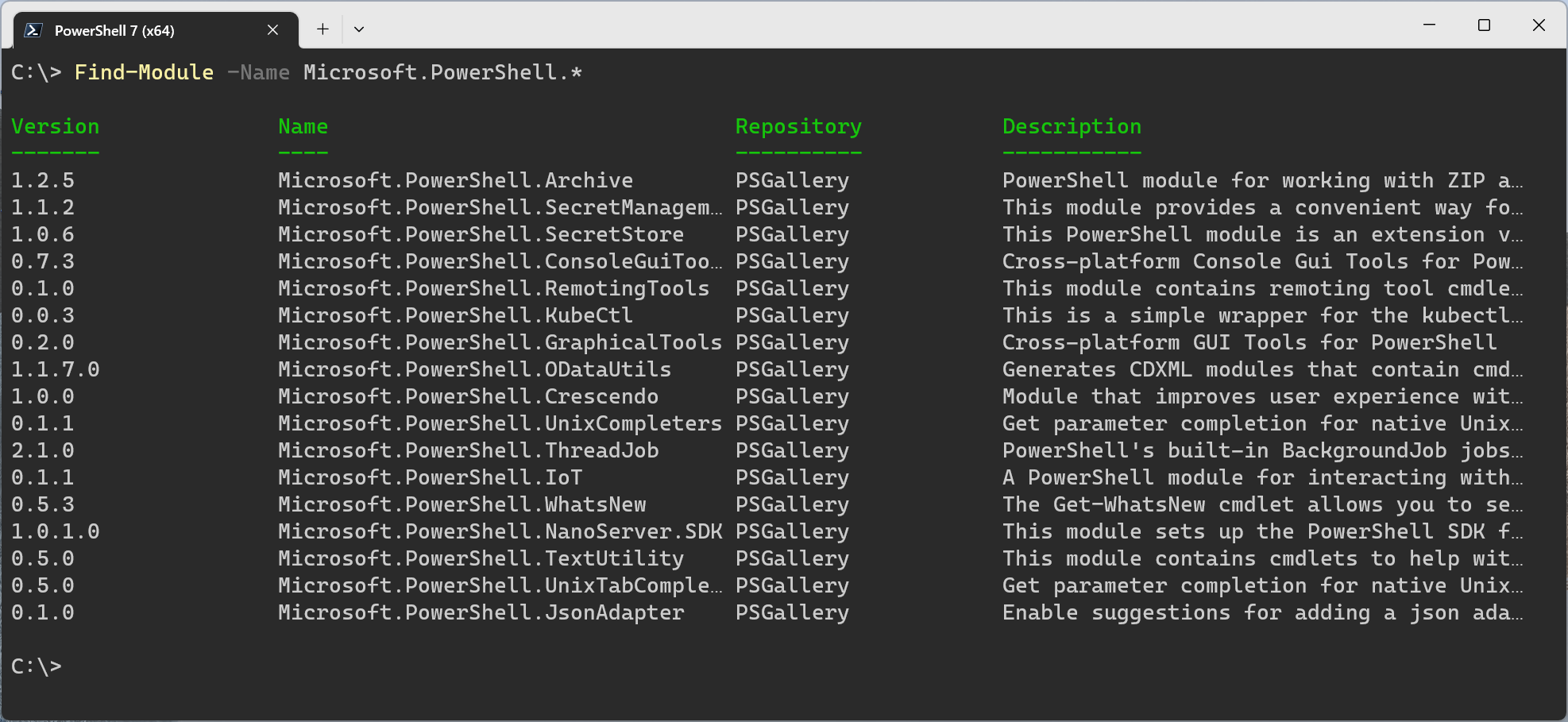 PowerShellGet v3(PSResourceGet)の現在について – 2023年7月時点 | DevelopersIO